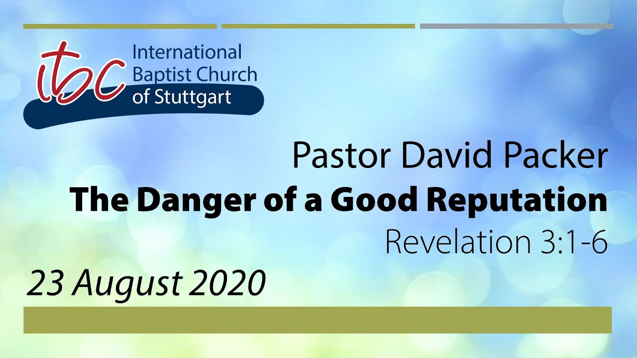 Being the Church in Today's World - Part 5/7 - The Danger of a Good ...
