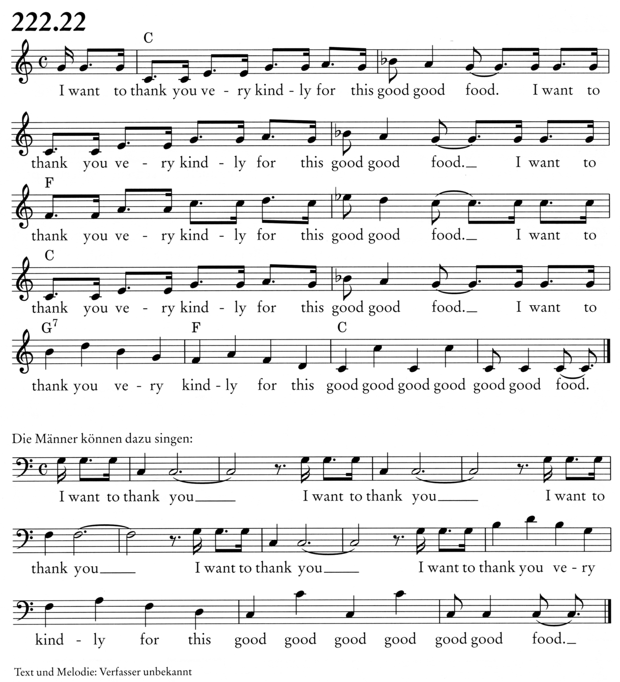 I want to thank you very kindly for this good good food | Sermon-Online