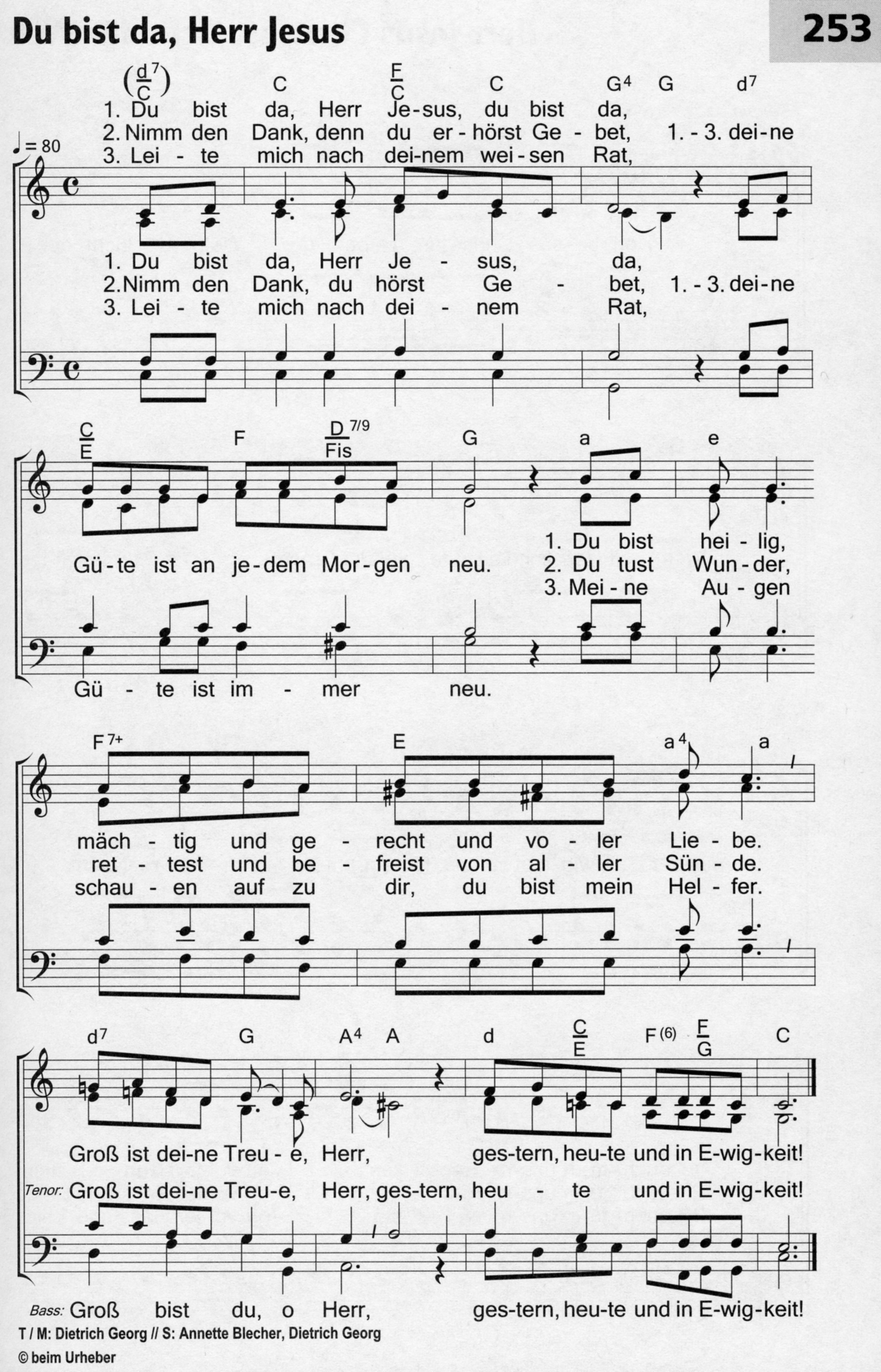 Loben Chor 2011 - 05 - Du bist da, Herr Jesus | Sermon-Online