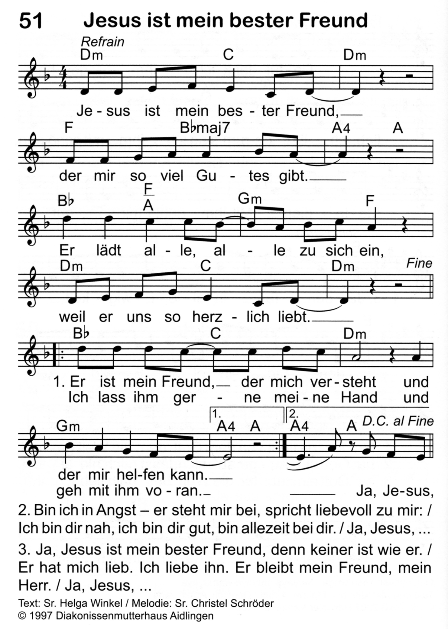 Jesus ist mein bester Freund | Sermon-Online