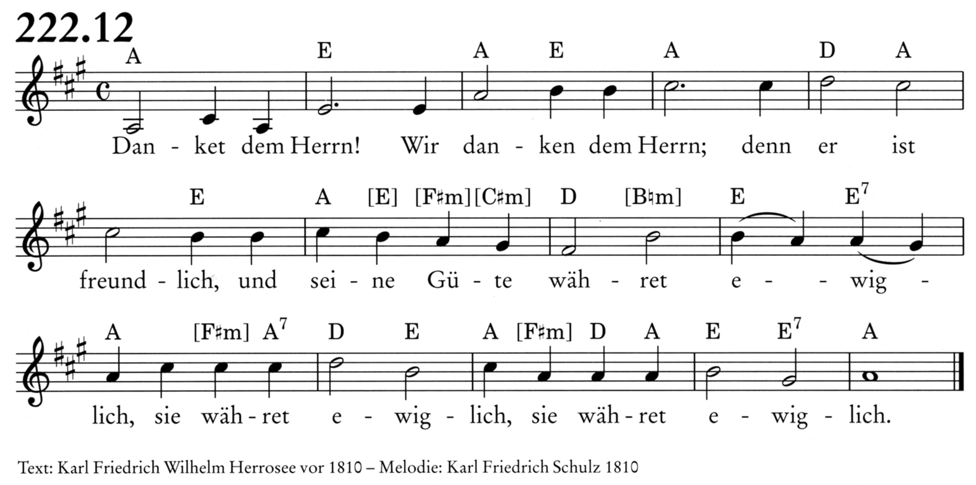 Danket dem Herrn! Wir danken dem Herrn | Sermon-Online — Predigten ...